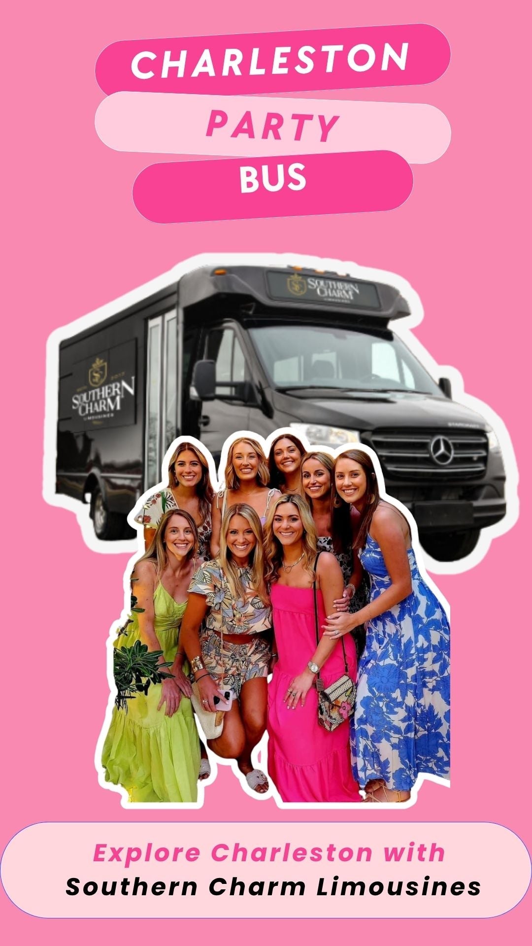 The Best Party Bus in Charleston, SC | Southern Charm Limousines – Bach ...