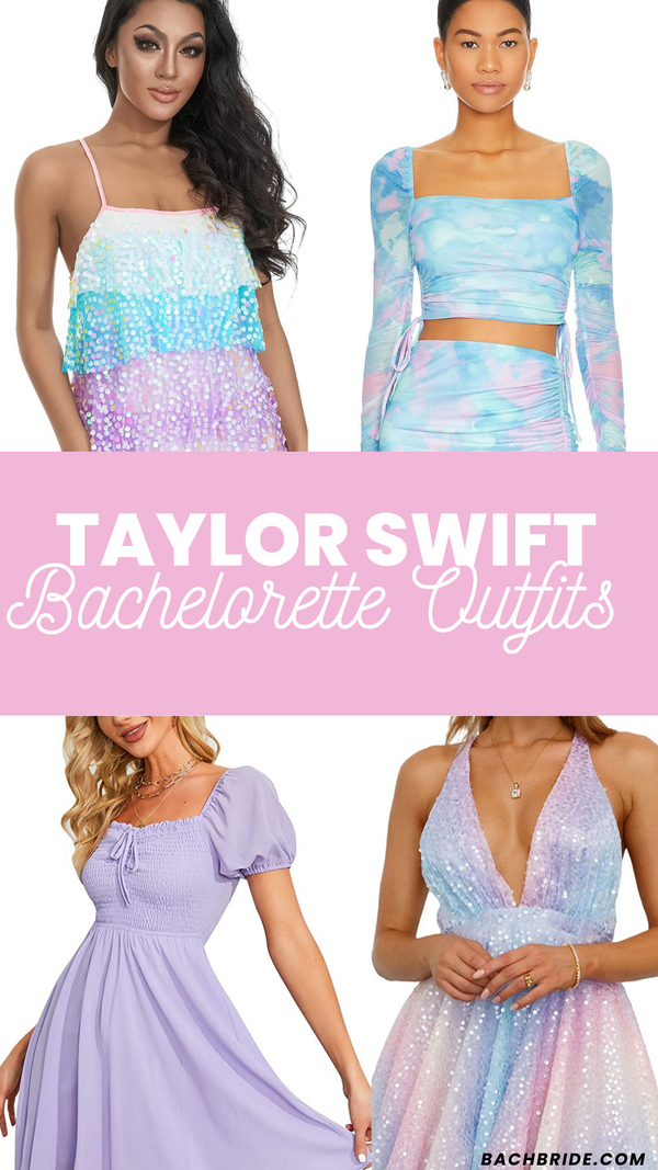 Taylor Swift Bachelorette Party Outfits - Bach Bride