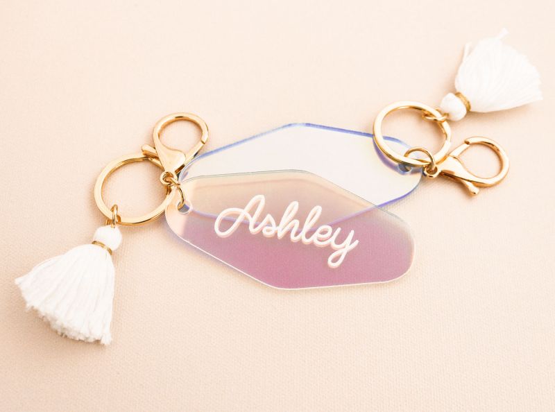 Personalized Name Keychains - Bach Bride