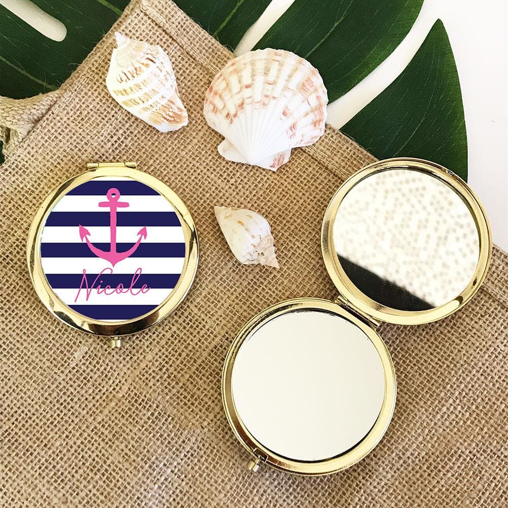 Compacts Mirror Nautical-Nautical Brides - Bach Bride