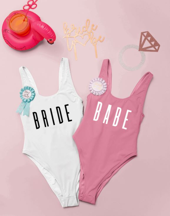 Bachelorette Bathing Suits | Drunk In Love Bride Swimsuit - Bach Bride